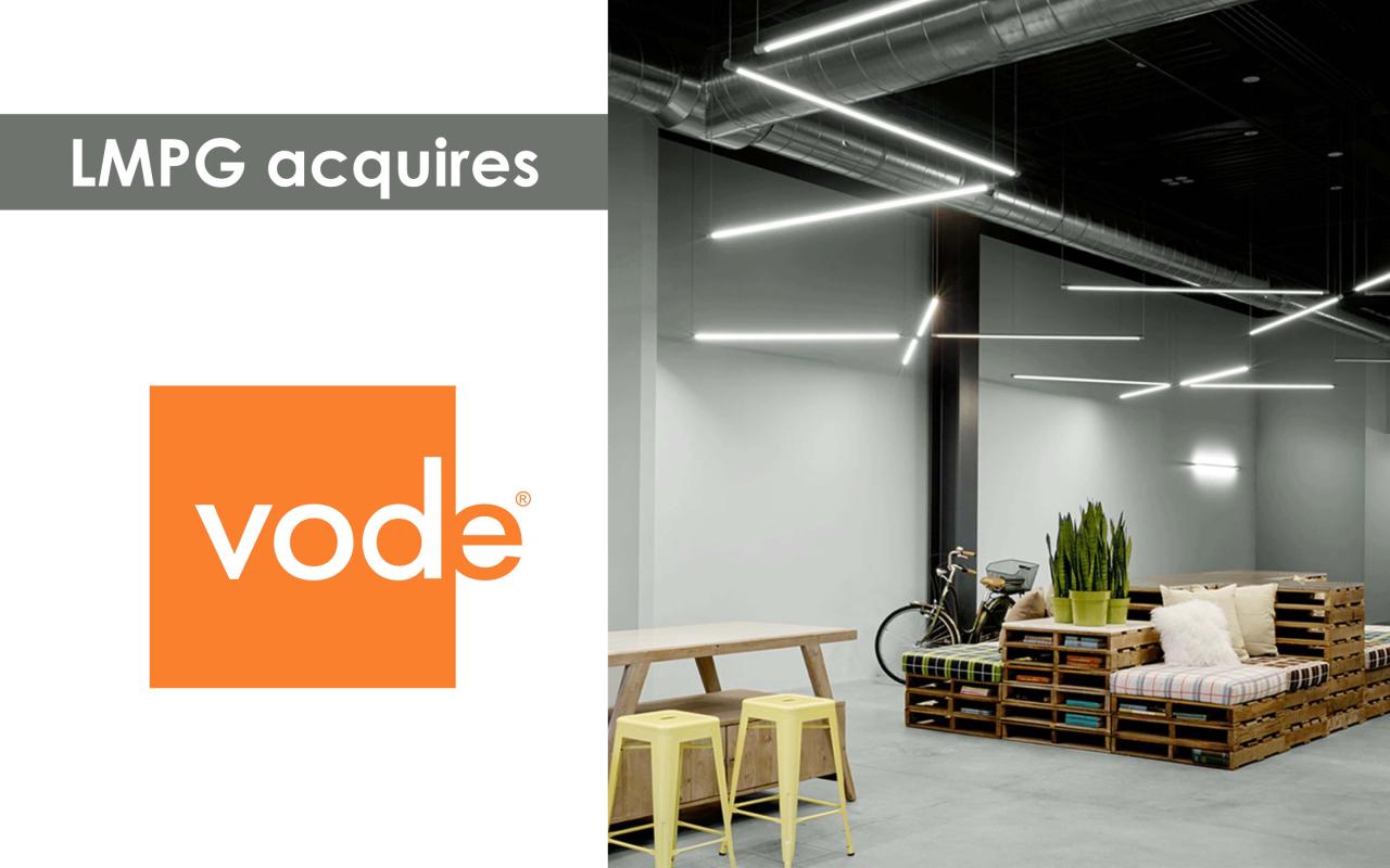 LMPG Inc. acquires Vode Lighting LLC - News & Events - LMPG Inc ...